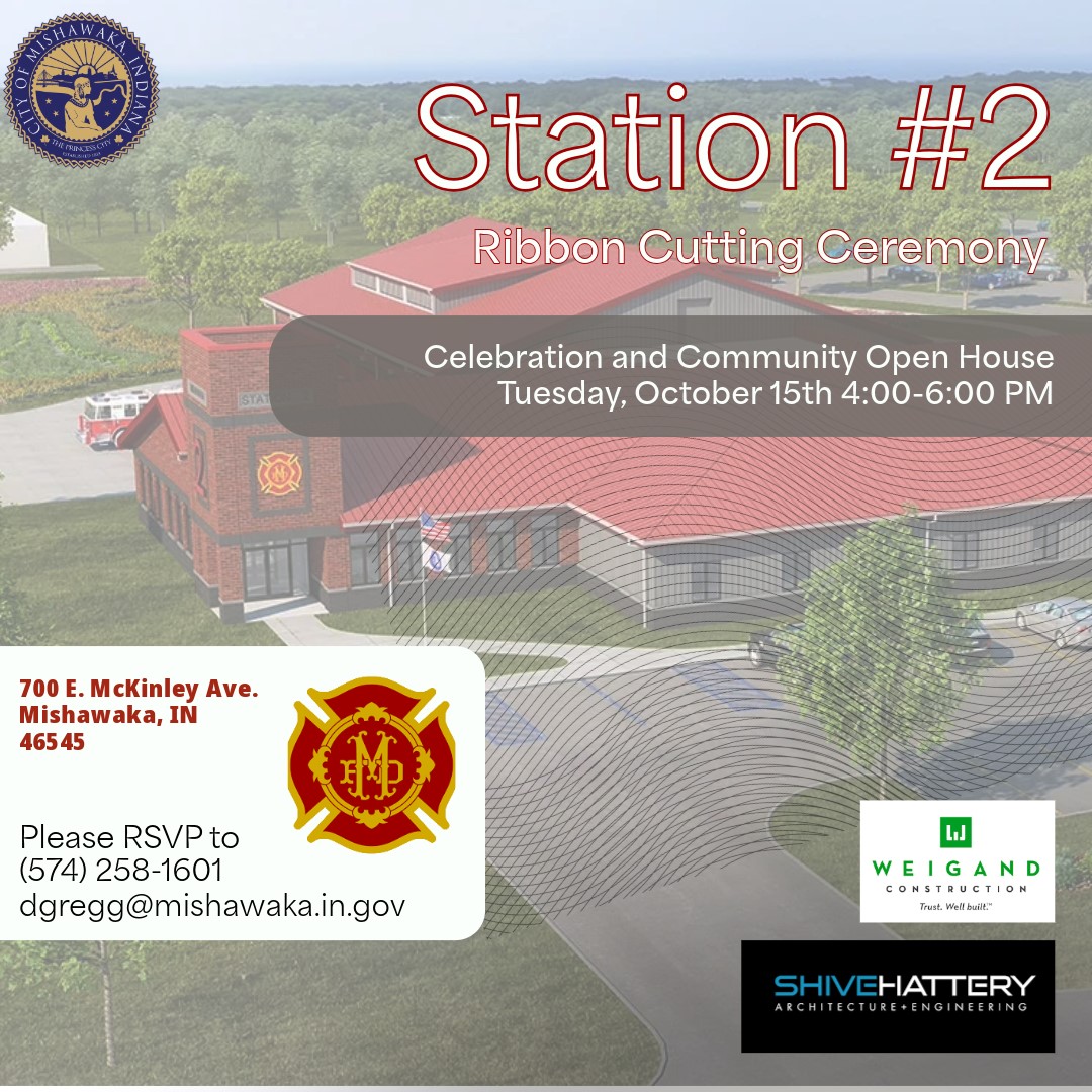 MFD Fire Station # 2 Open House and Ribbon Cutting on October 15th from ...